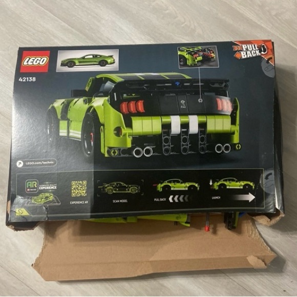 Lego | Other | Lego 4238 Technic Ford Mustang Shelby Gt50building Toy ...